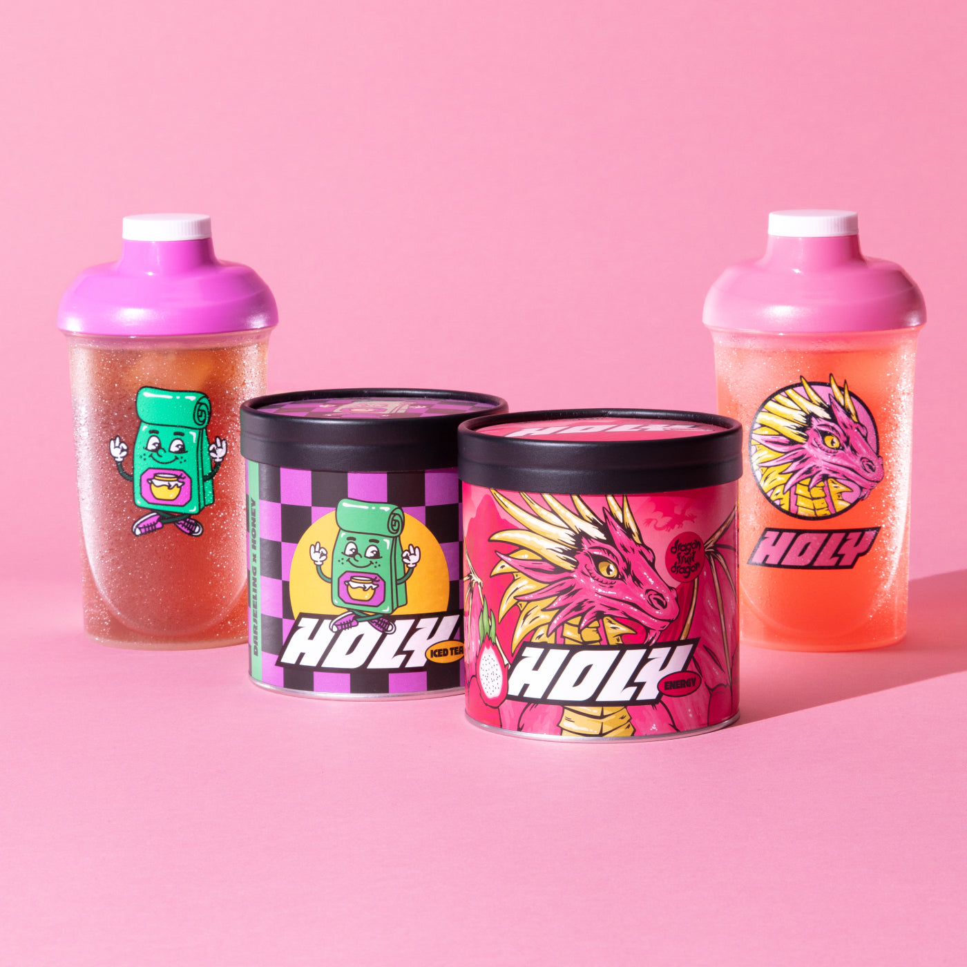 Our 2 new flavours HOLY Energy® & Iced Tea®